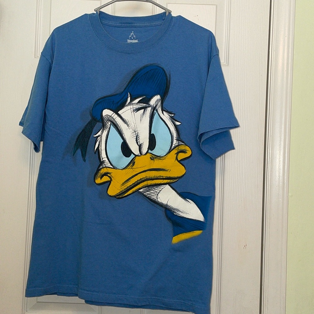 Disneyland Walt Disney Two Sided Donald Duck Retro Bl… - Gem